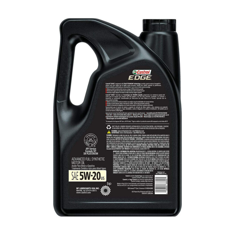 The Full Synthetic 03083 Castrol Edge 5W20 Review [2026]